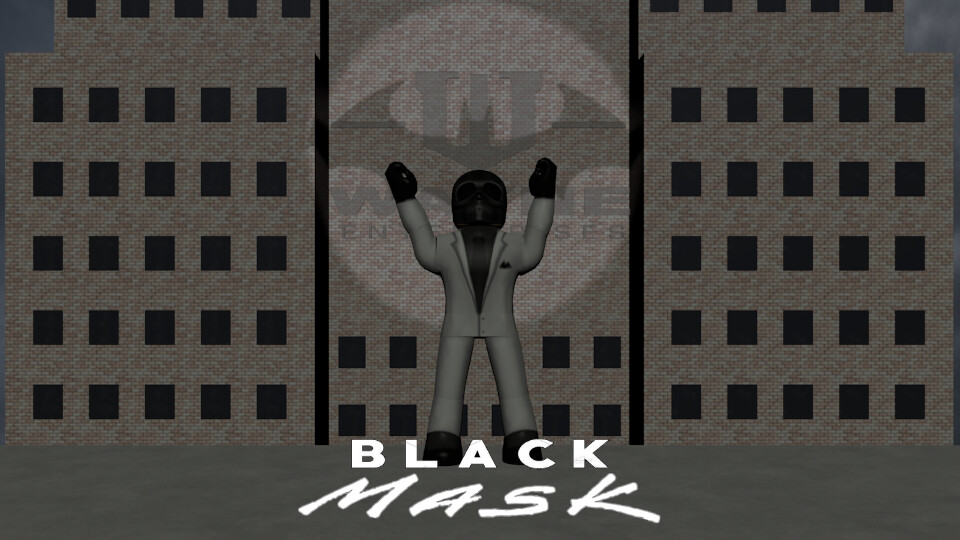 ArtStation - Blender Roblox Black Mask