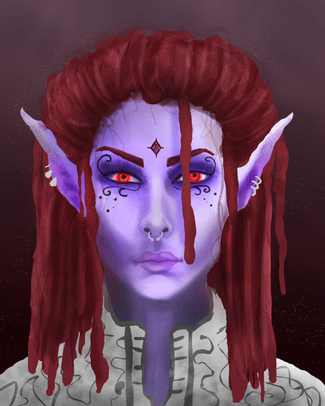 ArtStation - OC: The Crimson Sadness