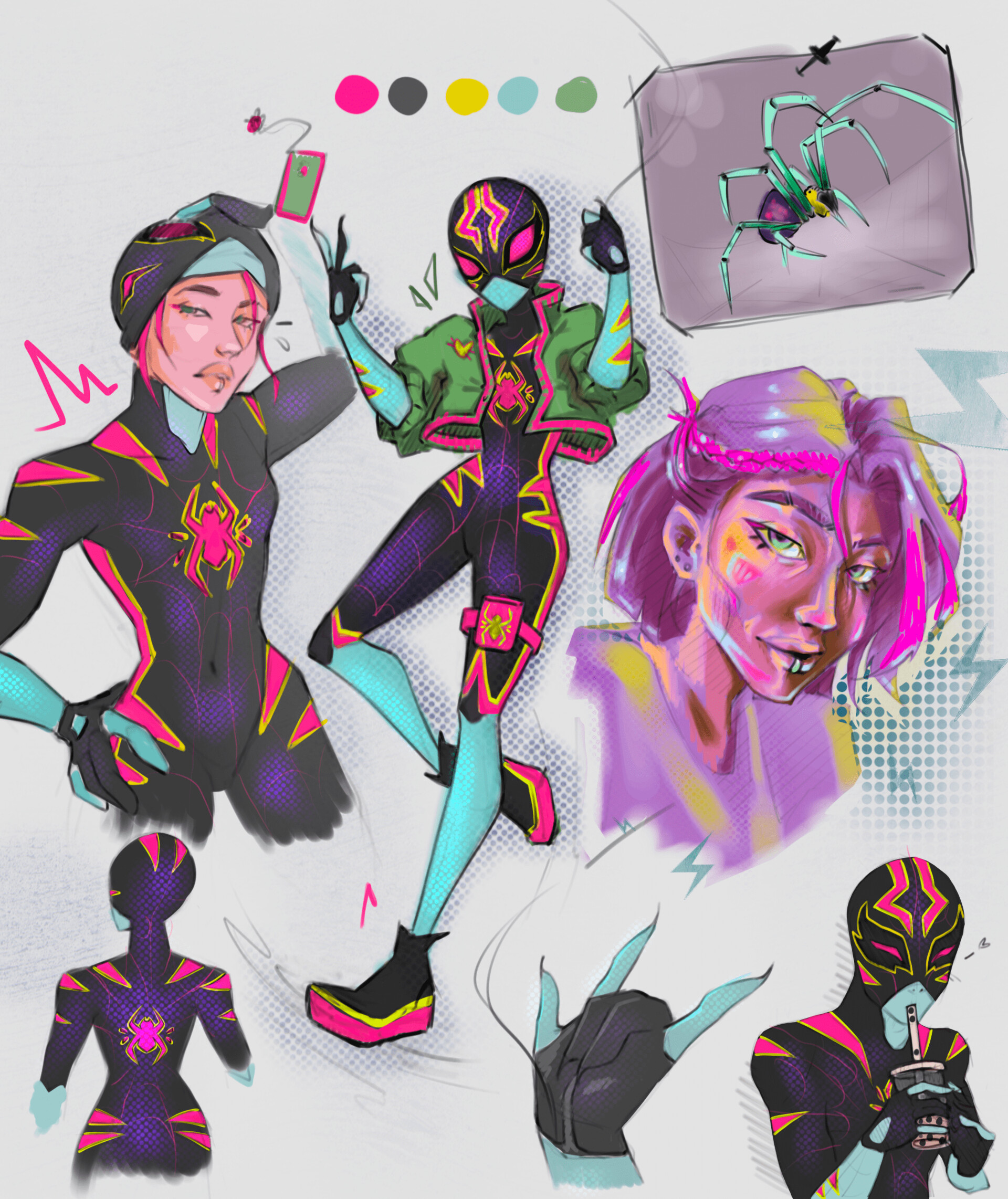 Artstation Spidersona