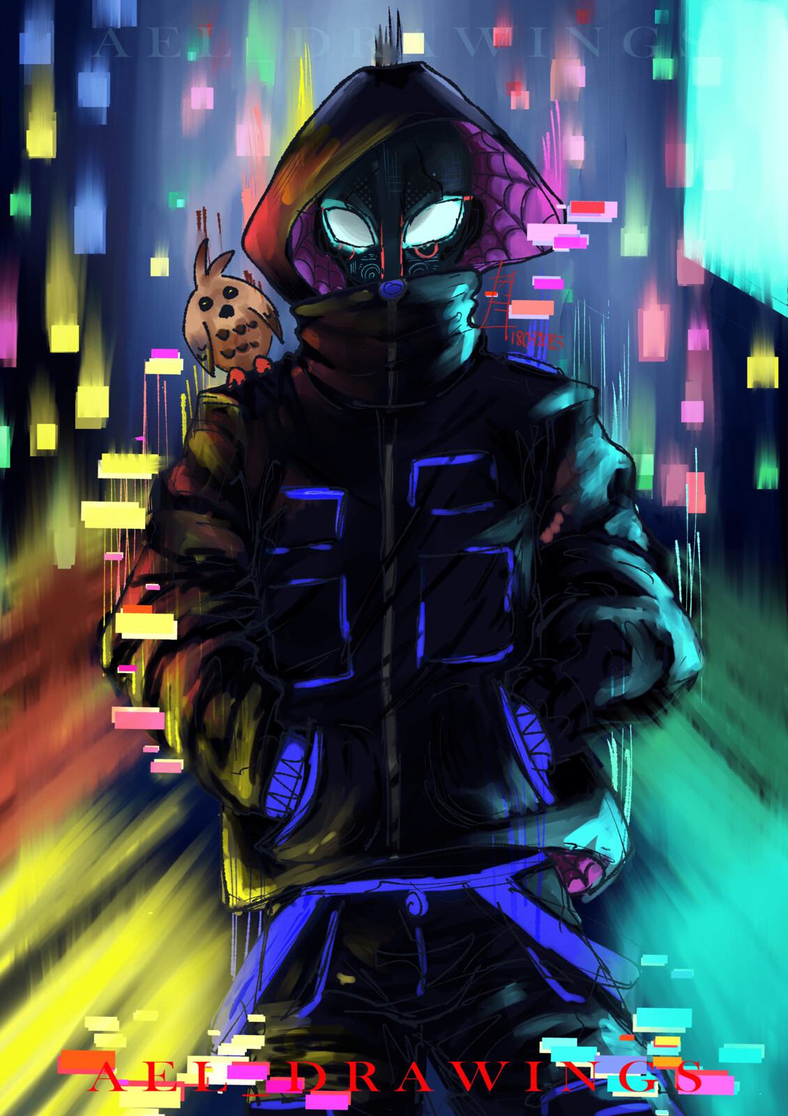 Ael drawings - CyberSpider