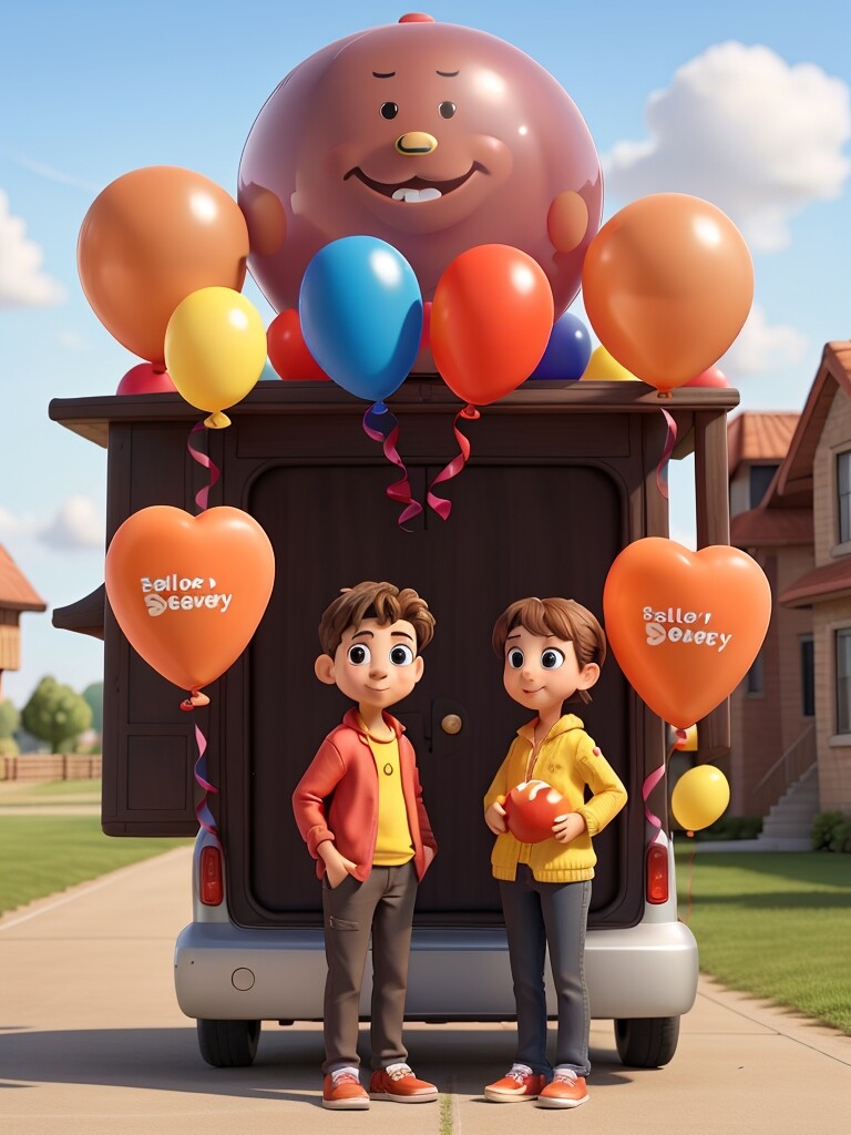 ArtStation - Balloon party