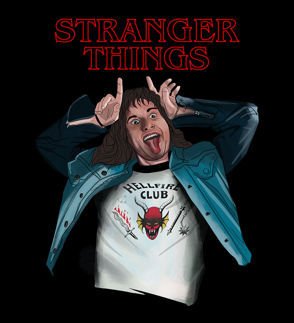 ArtStation - Stranger Things - Eddie Munson
