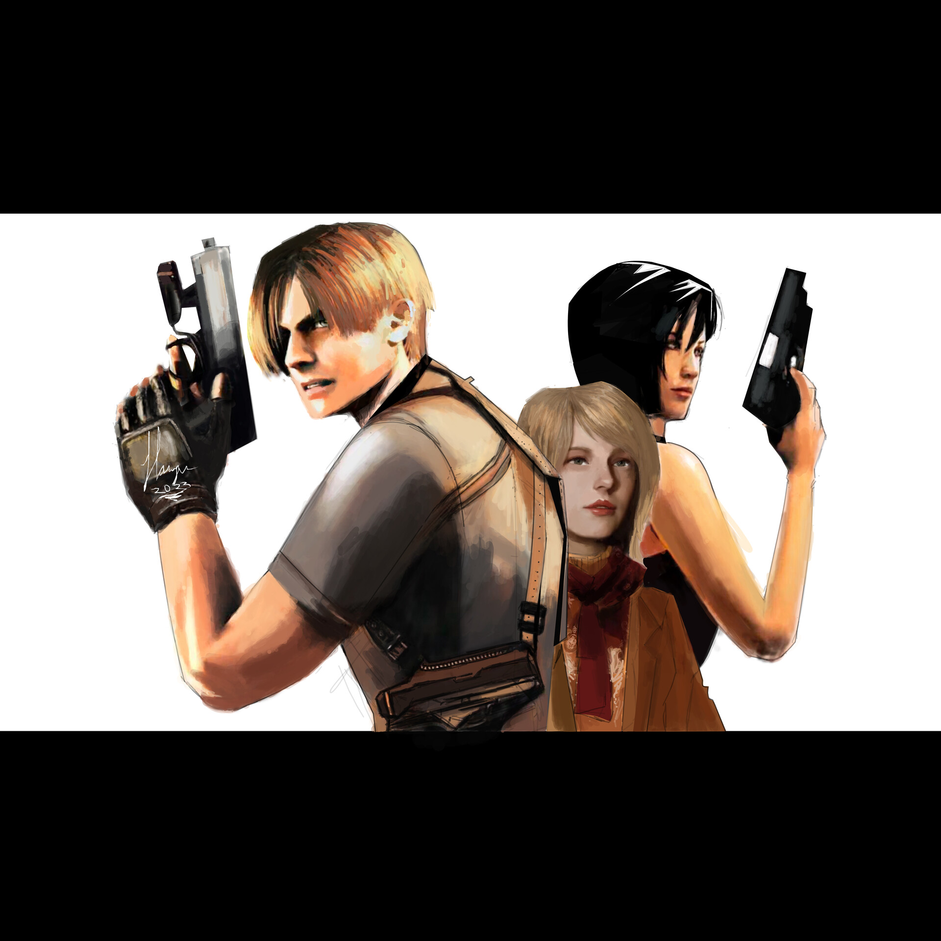 ArtStation - resident evil 4 fanart