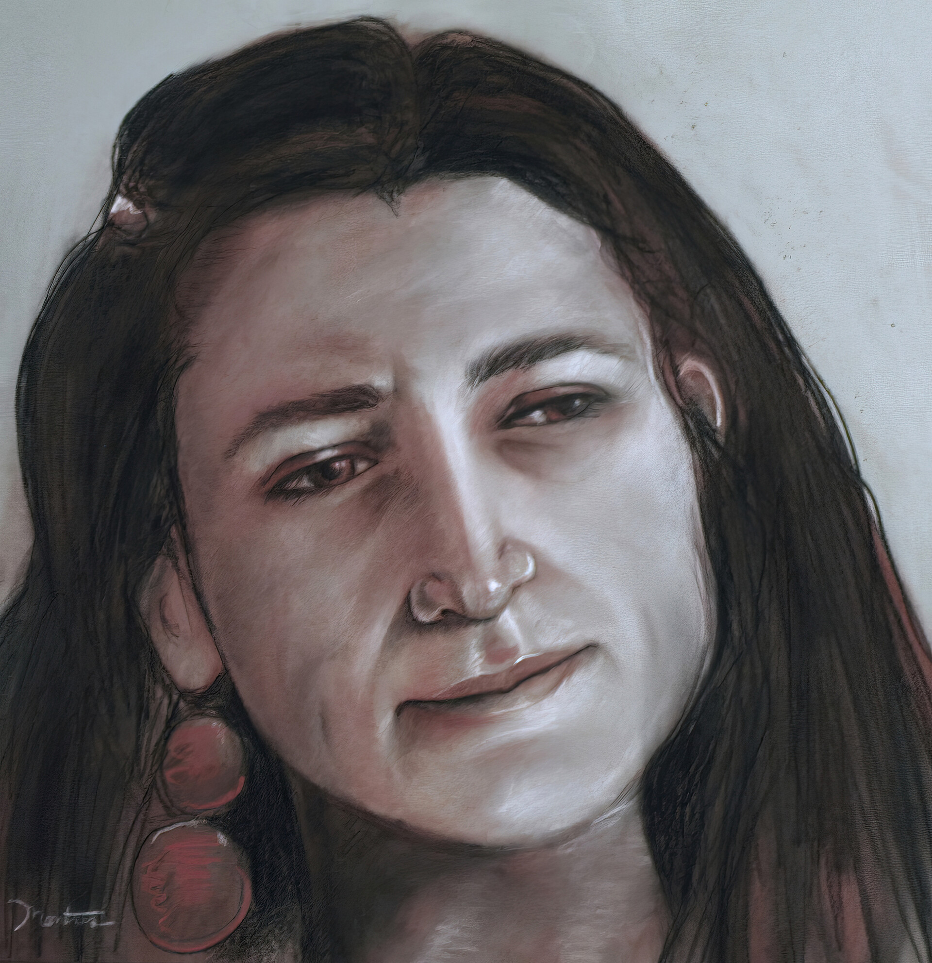 ArtStation - Portrait of Diana