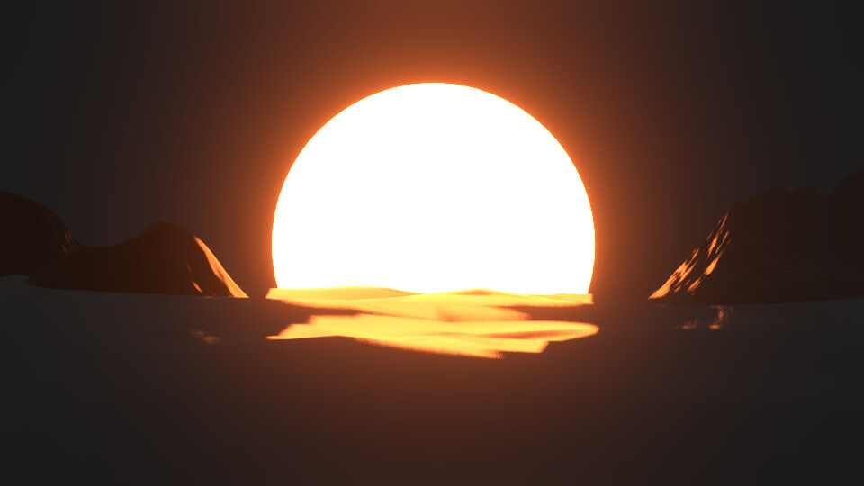 ArtStation - Sea and sun