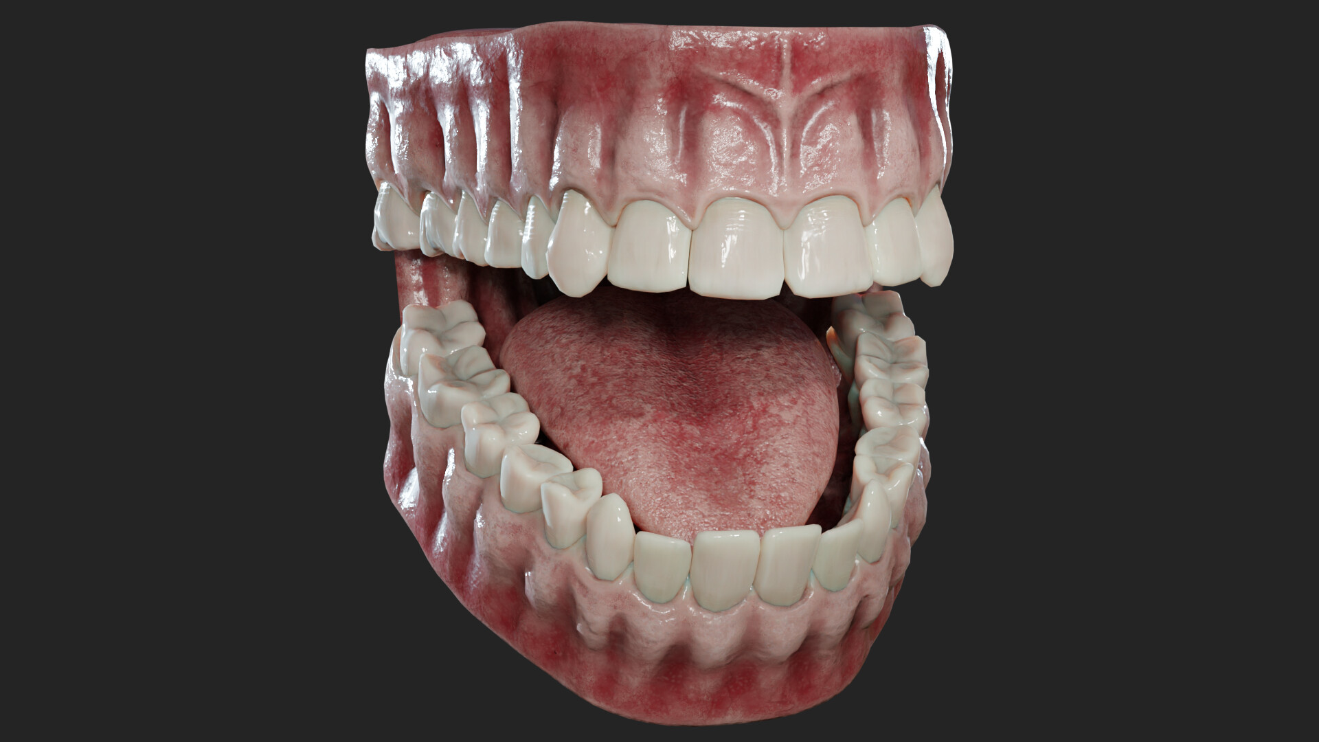 ArtStation - Realistic Mouth