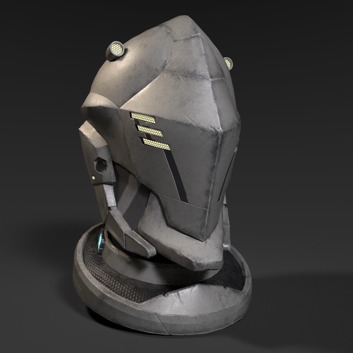 ArtStation - Sci-Fi Helmet