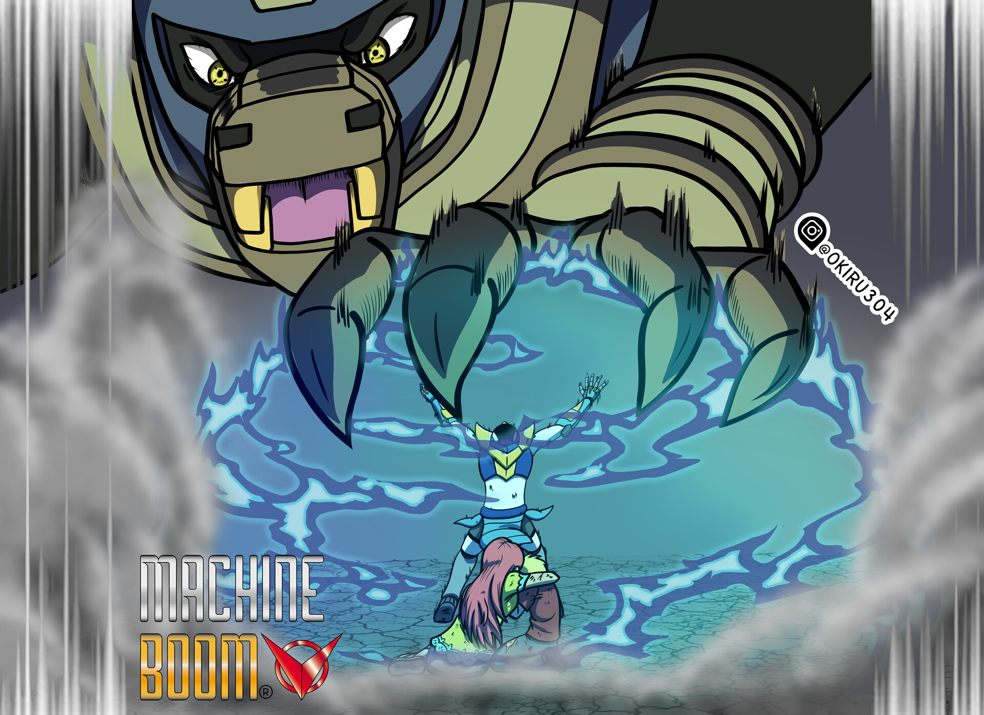 ArtStation - Machine Boom - Comic Scene