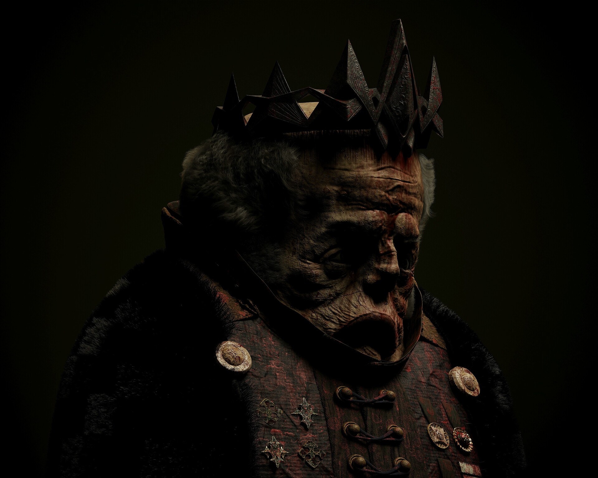 ArtStation - obstinate I, earless king