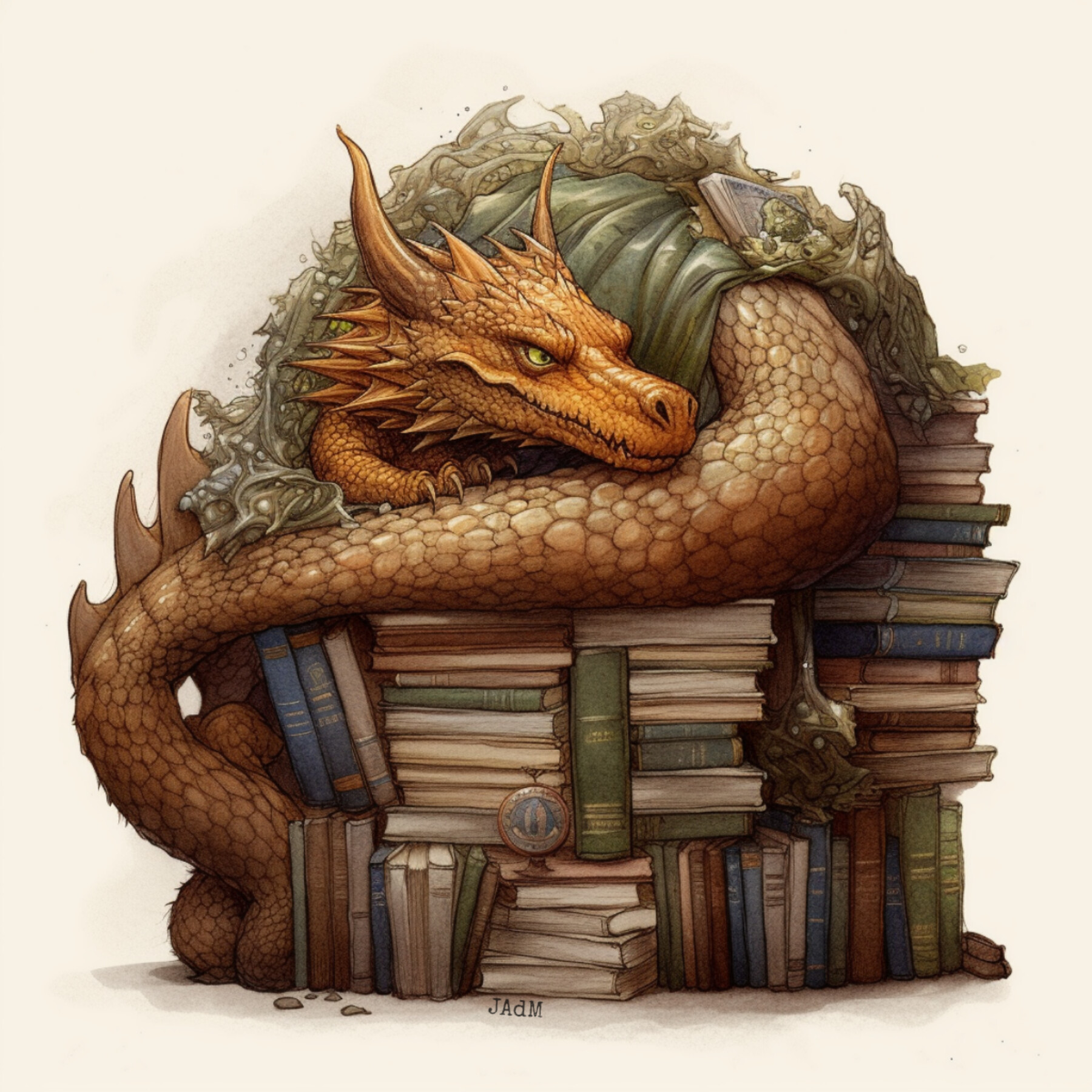 ArtStation - Bookwyrm