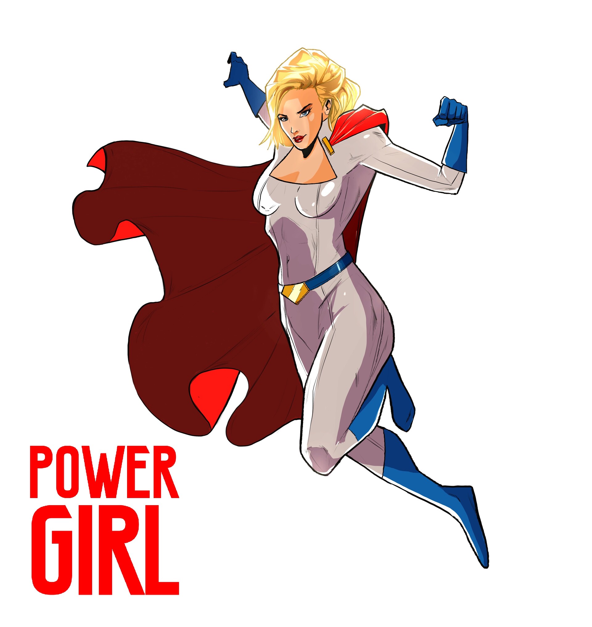 ArtStation - Power girl