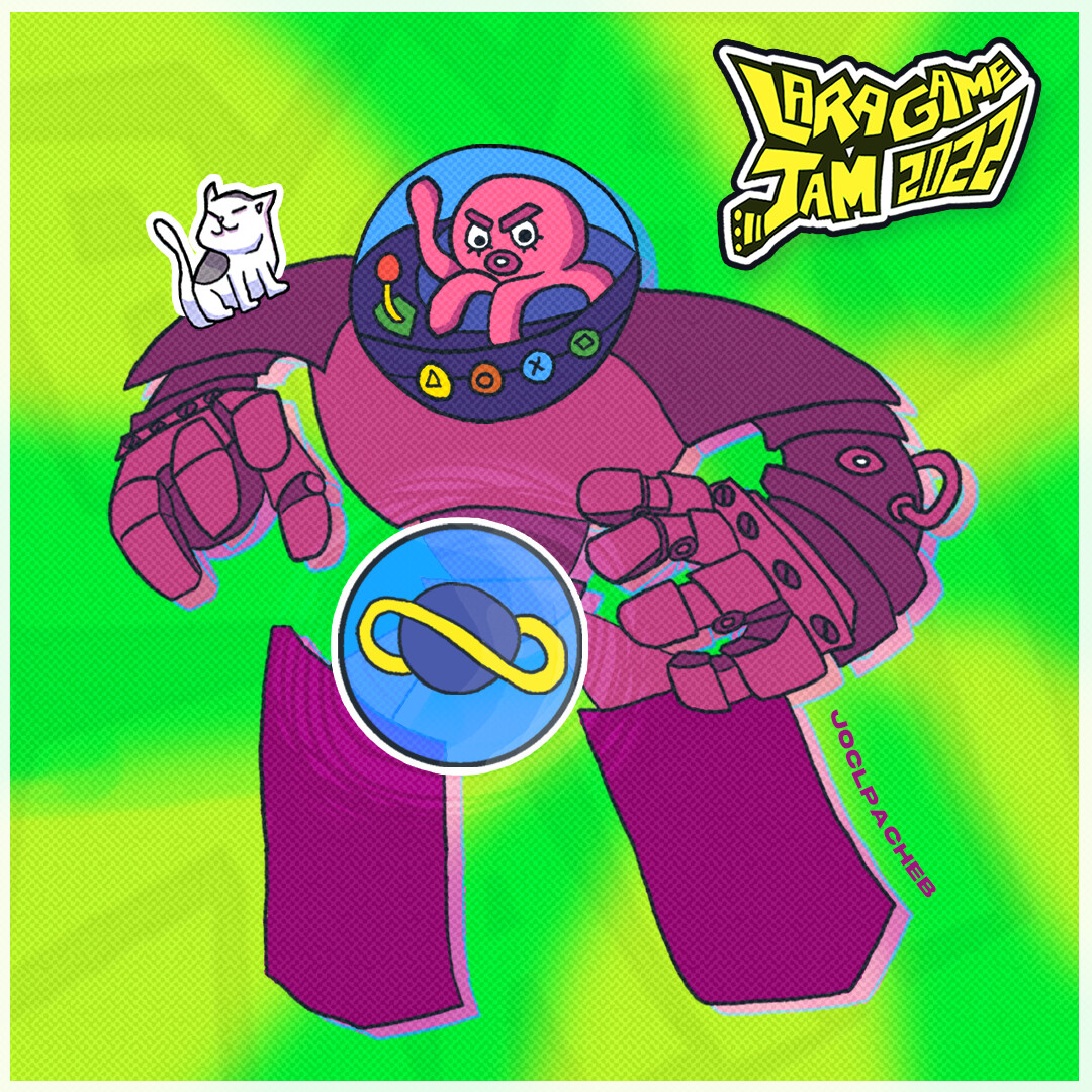 José Luis Pacheco B. - Lara Game Jam 2022 Poster