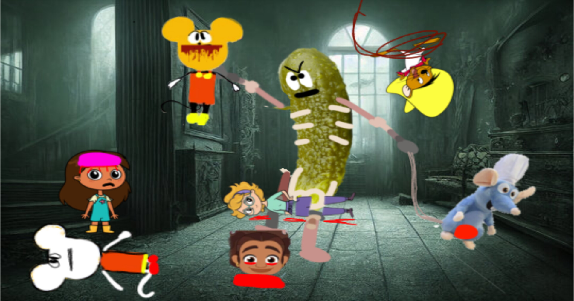 ArtStation - Pickle Rick has gone too far