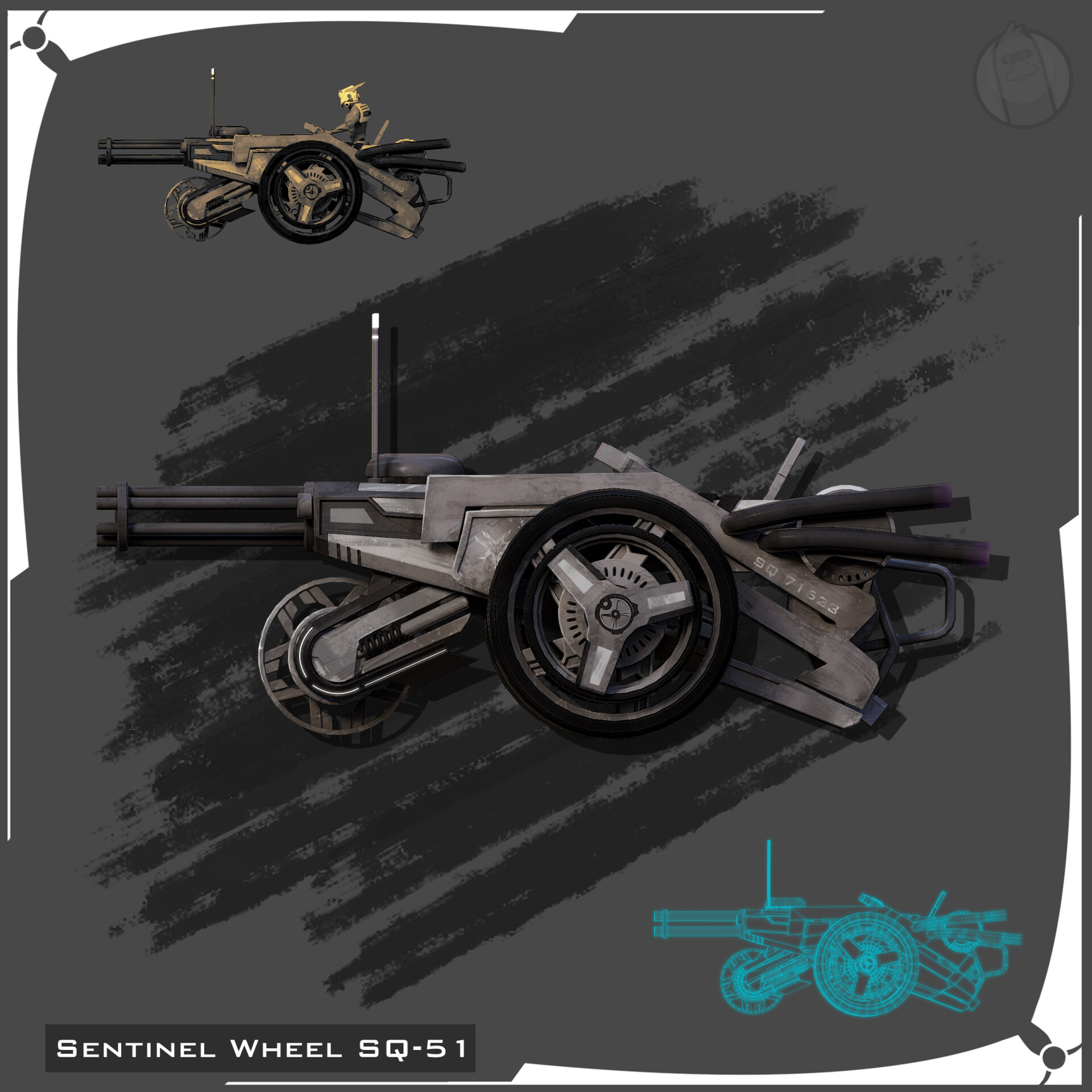 ArtStation - Sentinel Wheel SQ-51