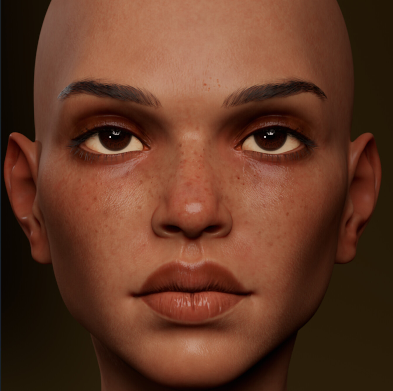 ArtStation - Skin practice