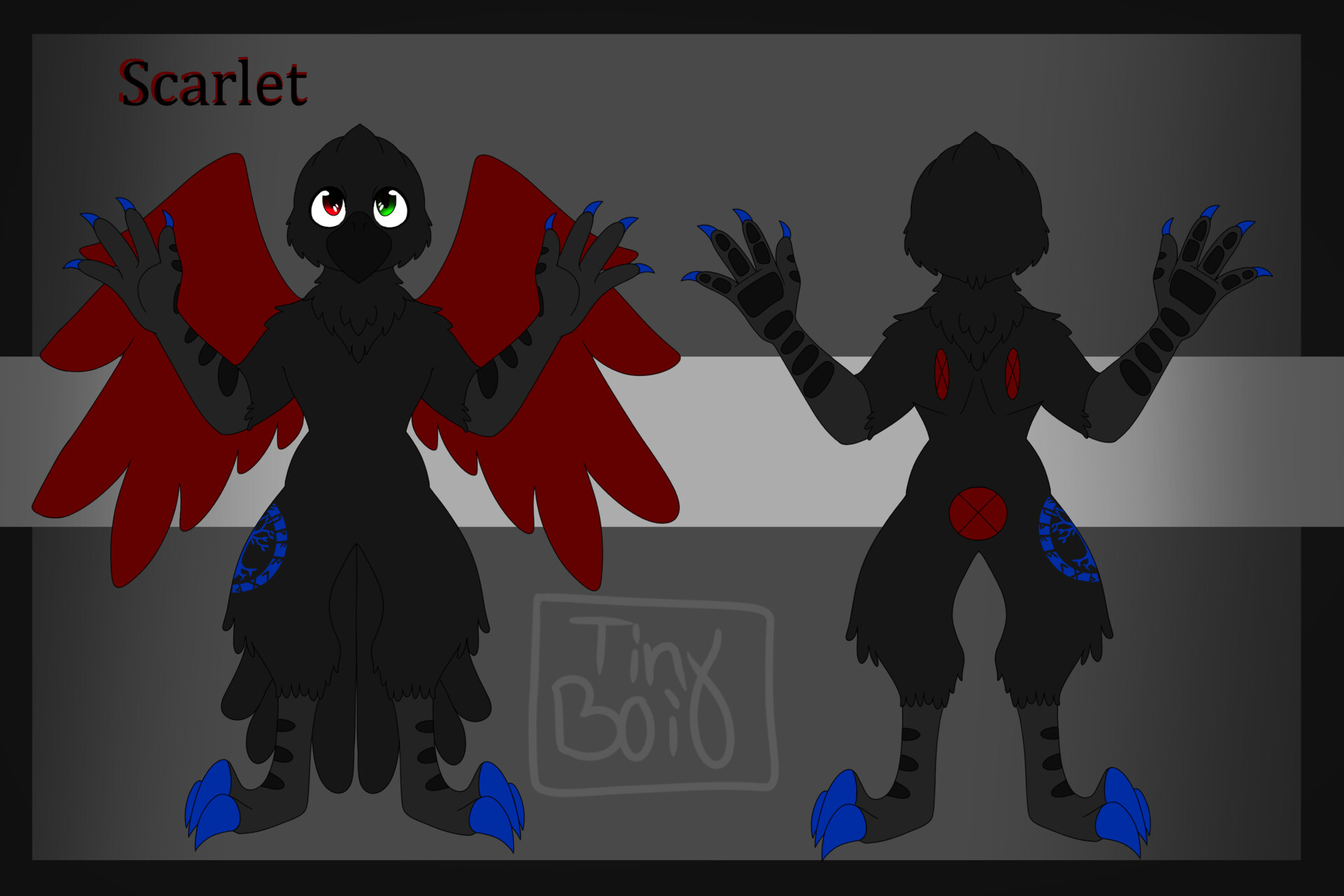 ArtStation - Crow oc commission