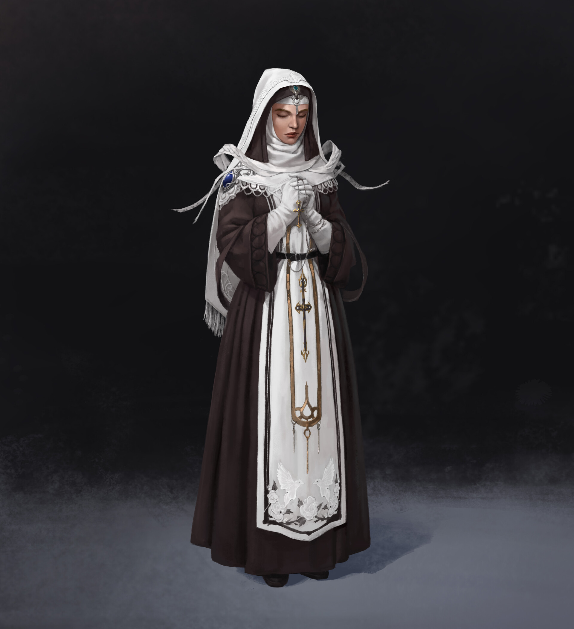 ArtStation - nun