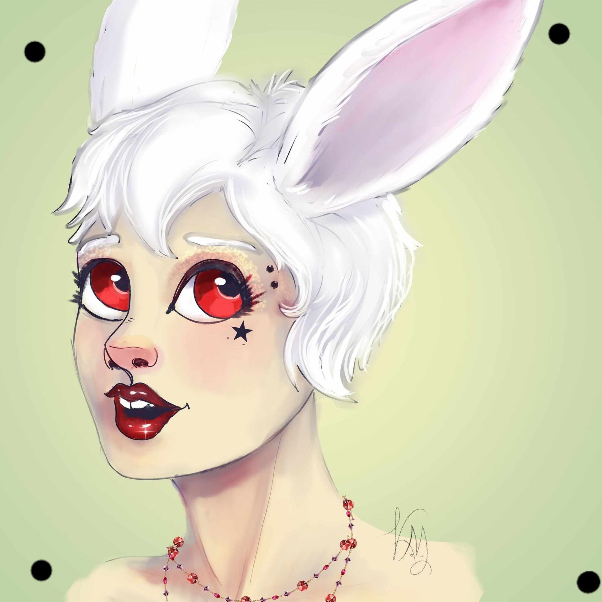 ArtStation - Roslyn character portrait