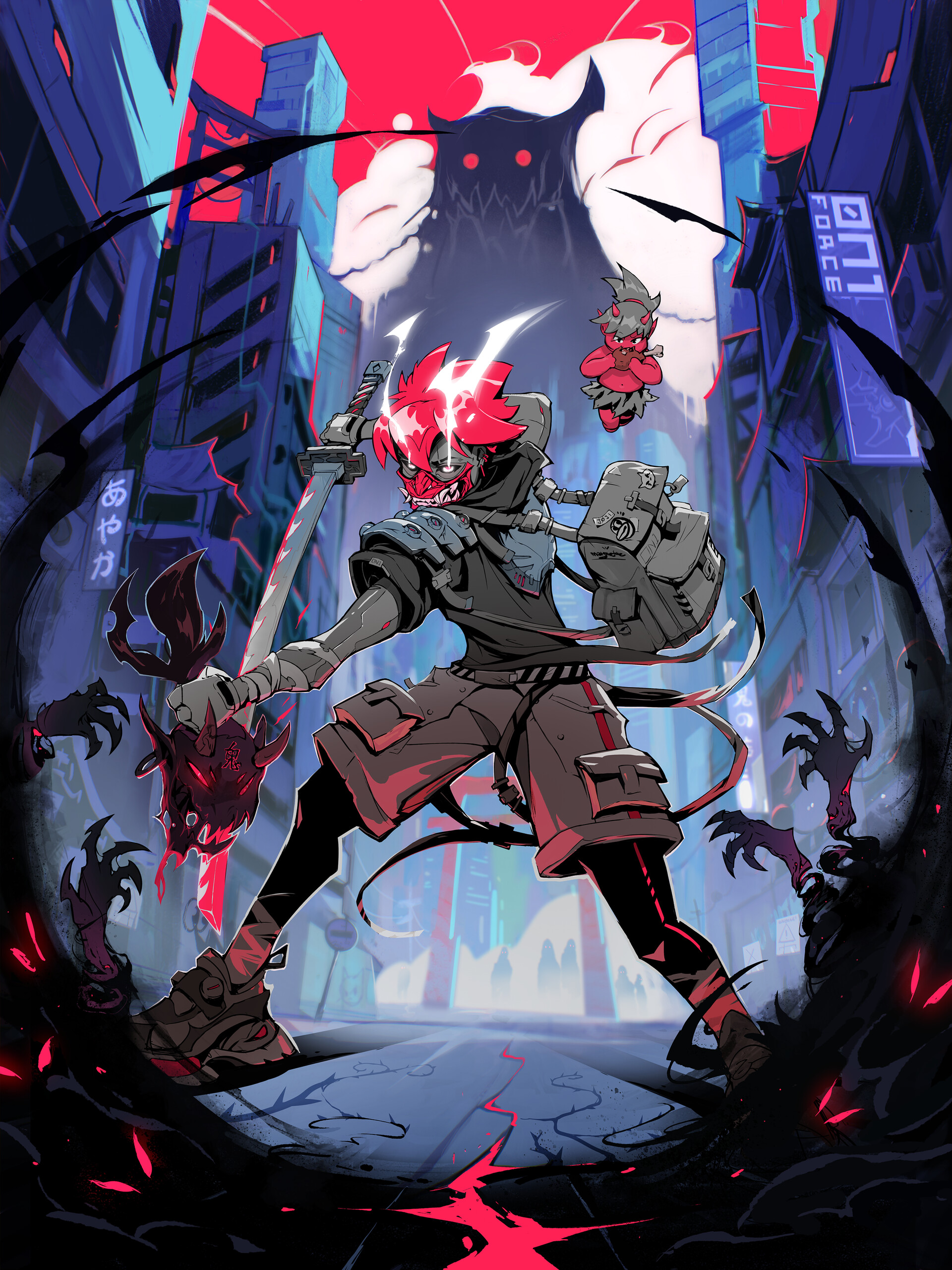 ArtStation - ONI Poster Cover