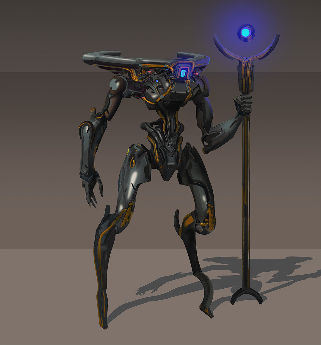 Alien Robot Concept Art