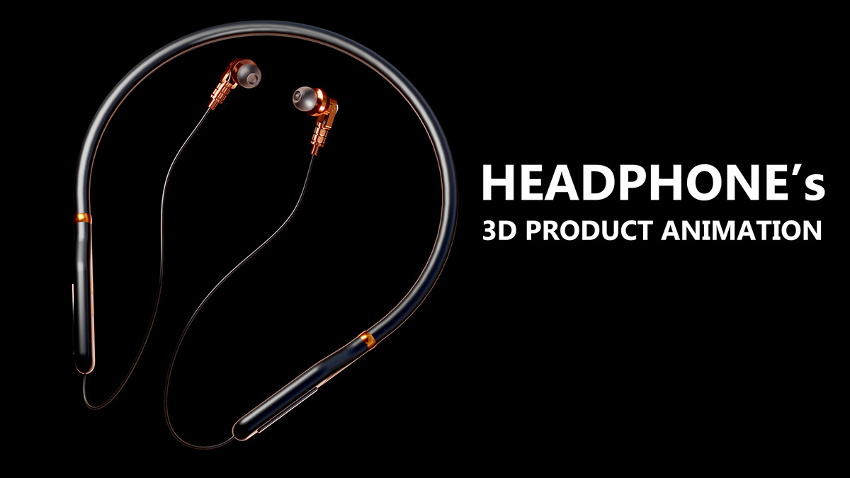 ArtStation - Headphone's product animation