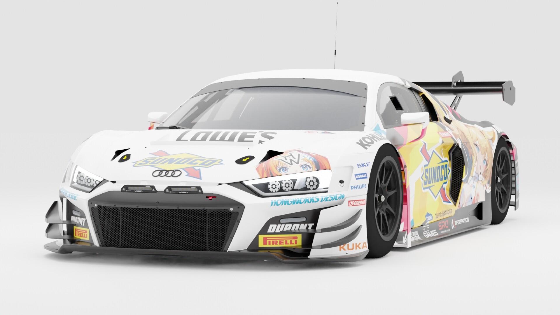 ArtStation - Audi R8 LMS GT3 Sunoco livery [ACC]