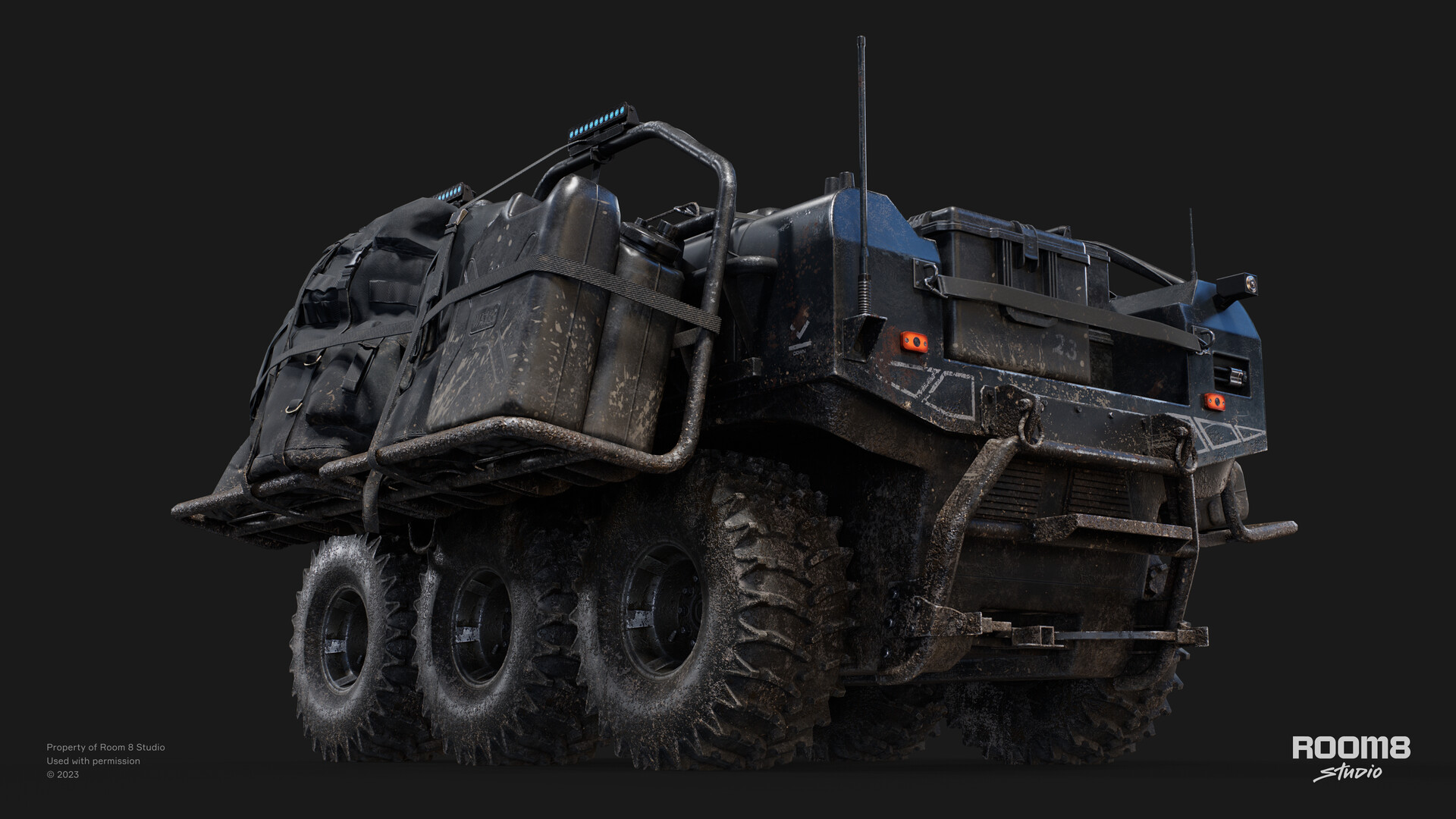 Room 8 Studio - Portfolio - Military combat platform