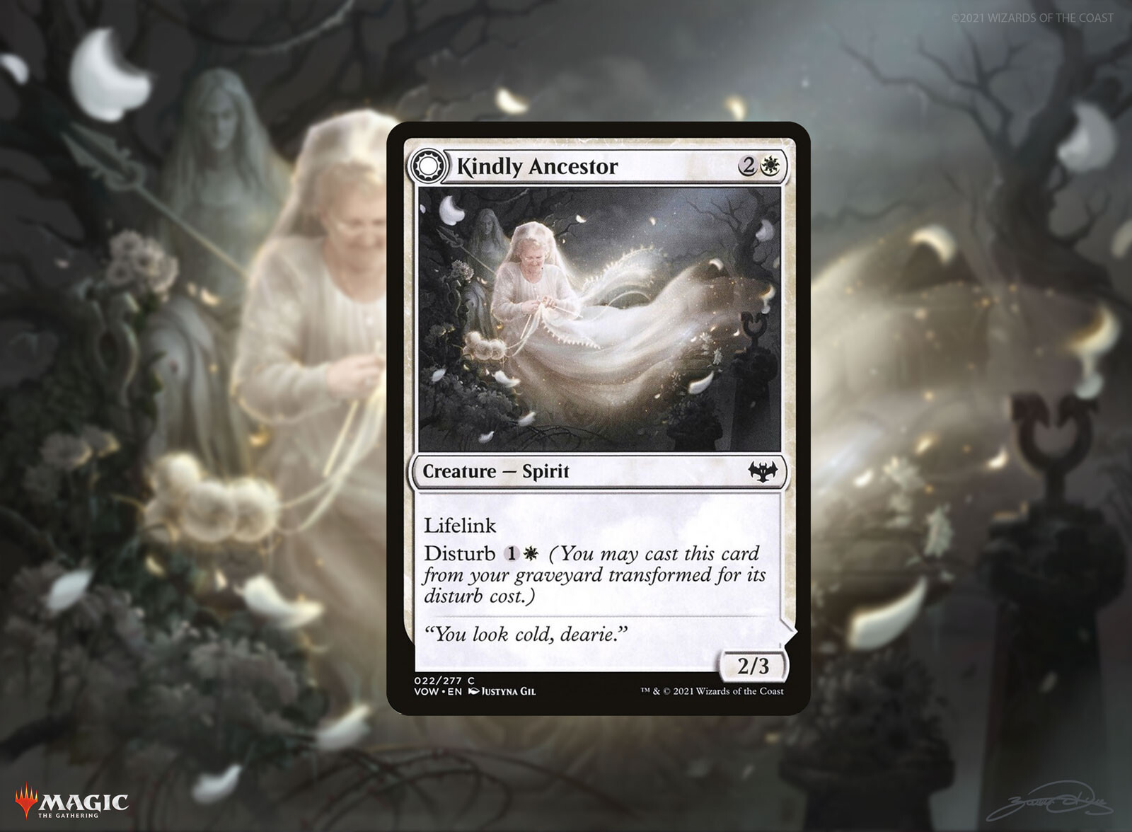 Justyna Dura - Magic: the Gathering - Kindly Ancestor // Ancestor’s Embrace