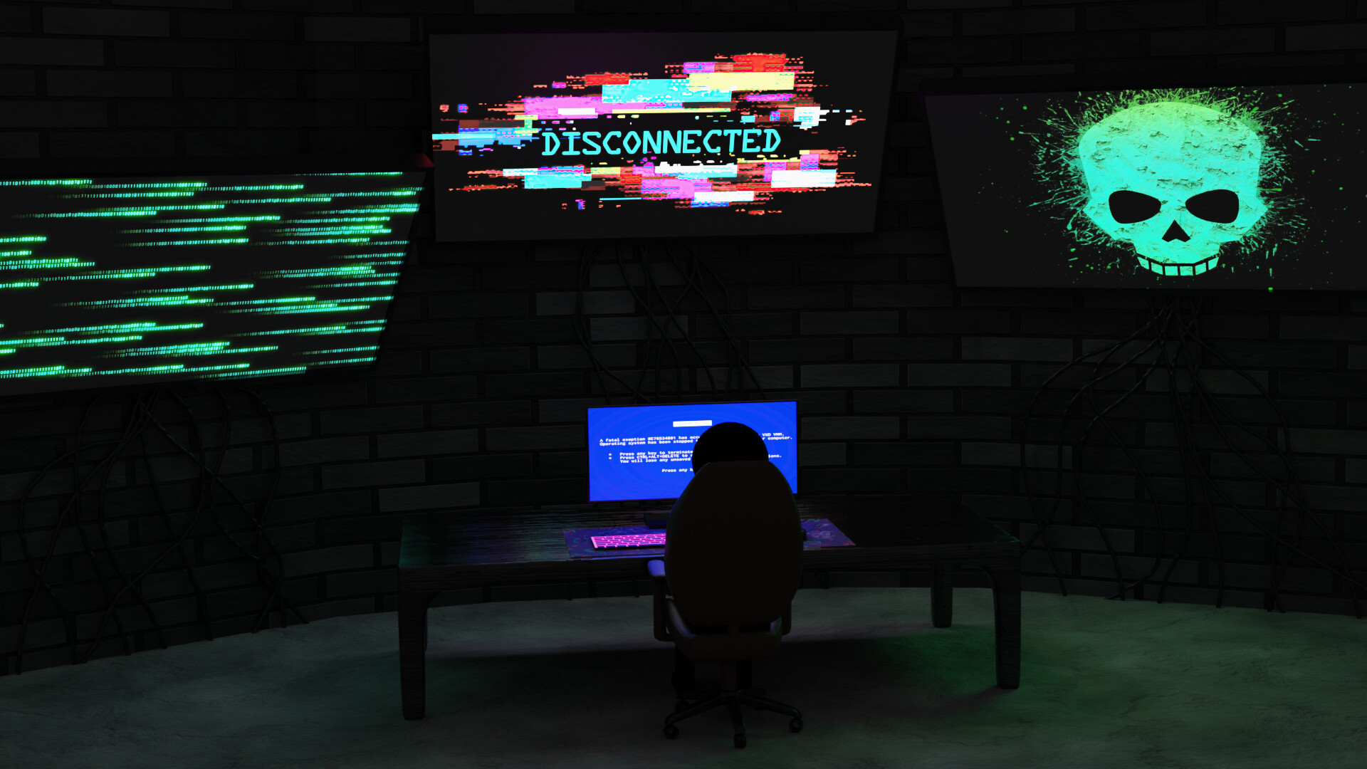 ArtStation - Hacker Room