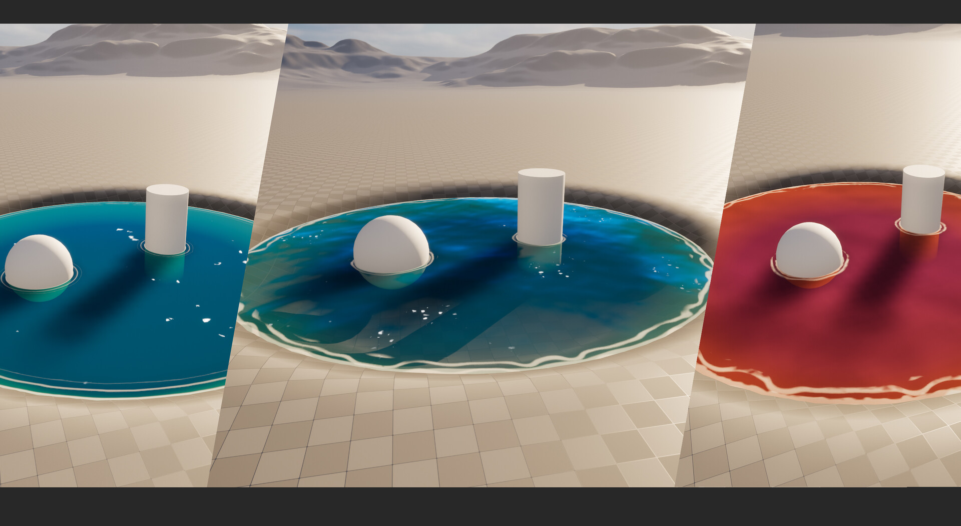 Fabián López Arosa - UE5 - Stylized water material
