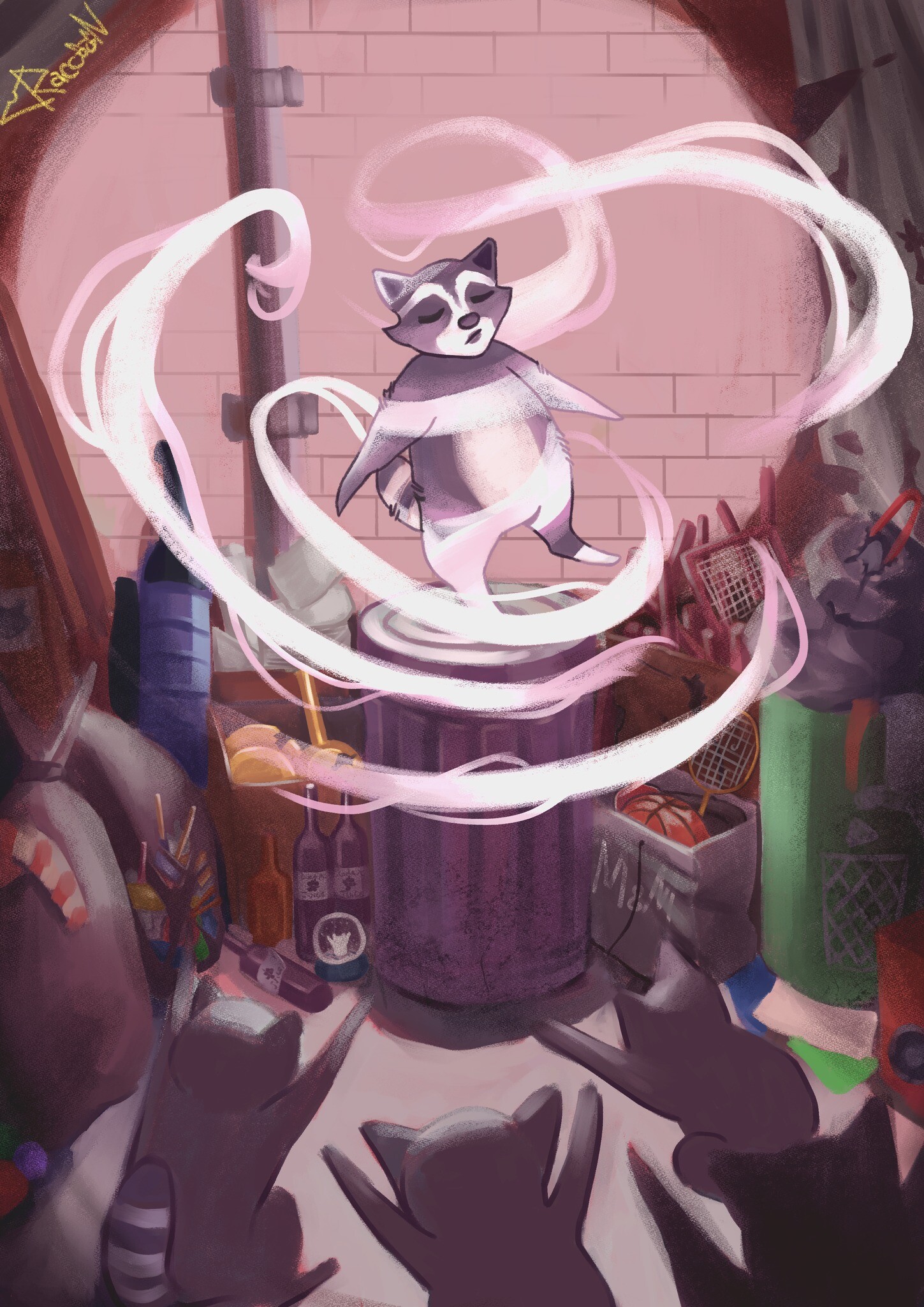 ArtStation - Cult Raccoon