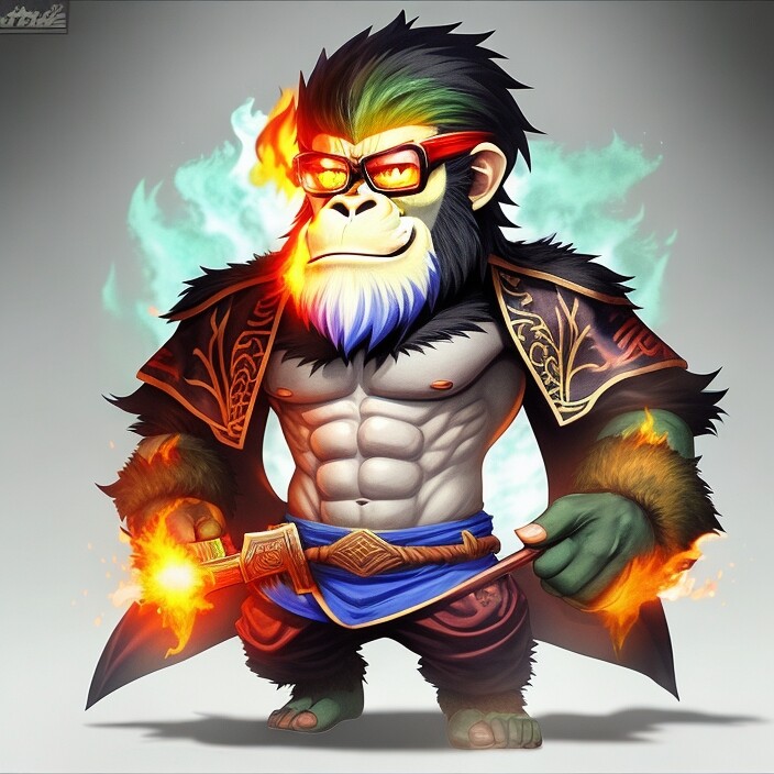 ArtStation - Strong Ape