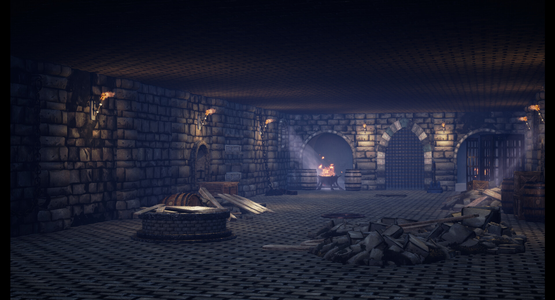 ArtStation - Fractured Worlds - Dungeon