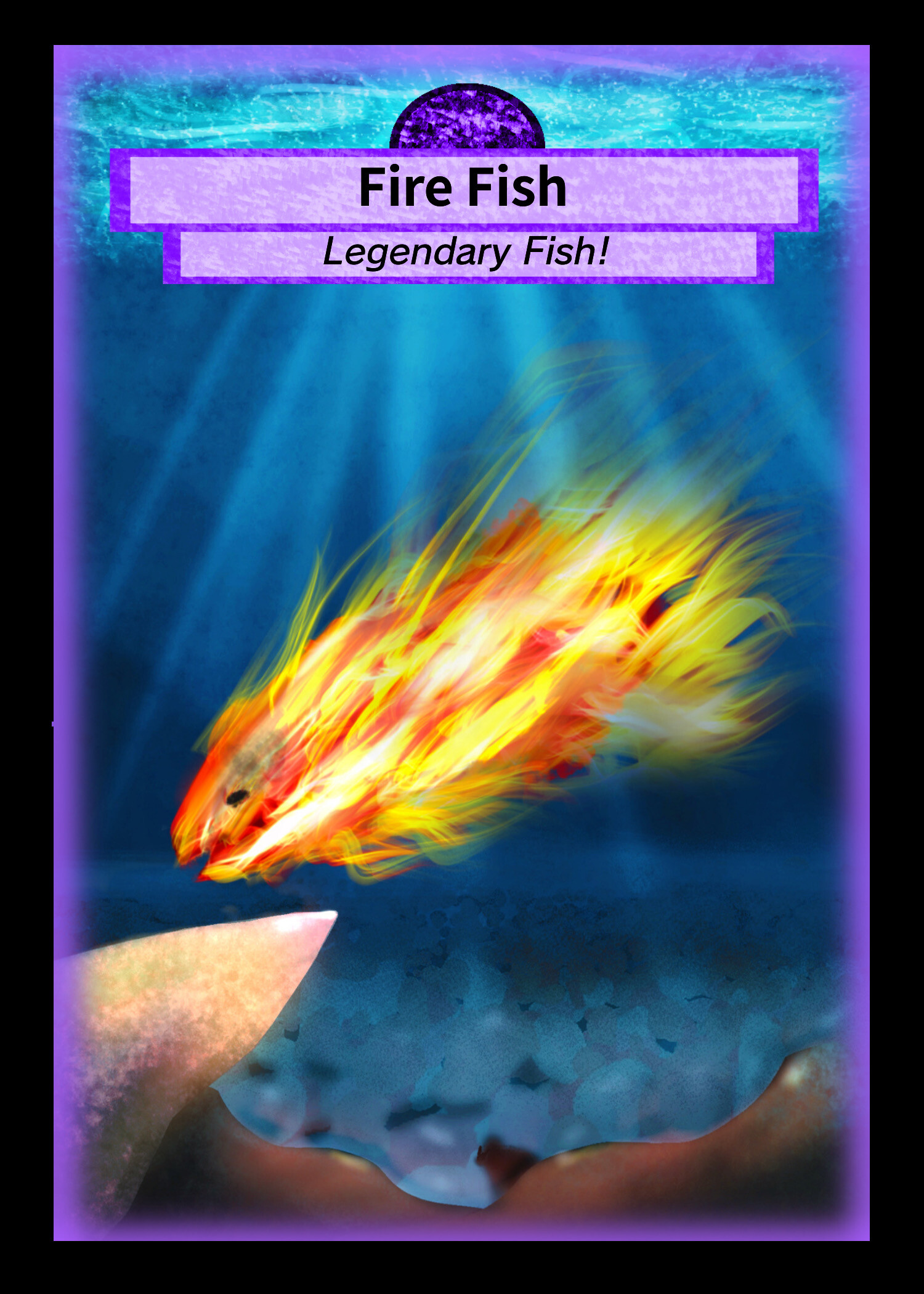 ArtStation - Fantasy Fishin board game artwork