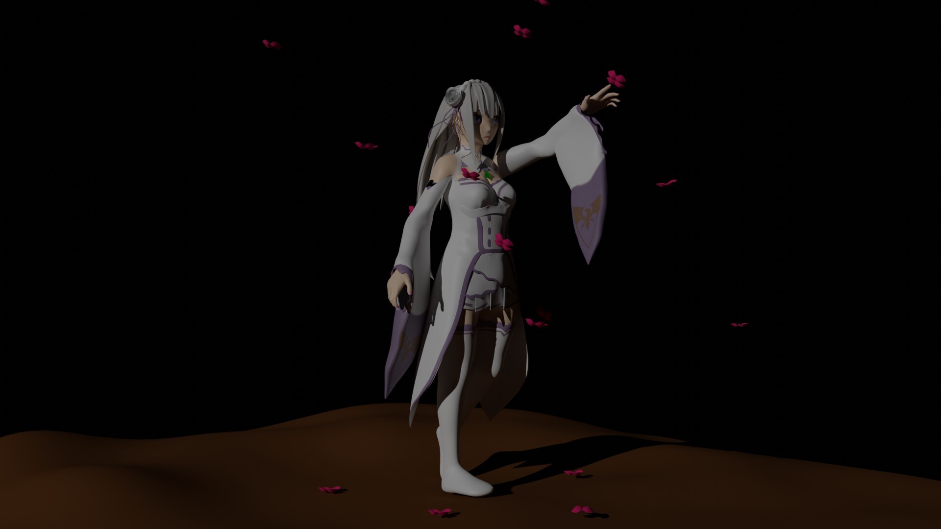 ArtStation - Emilia 3d Character