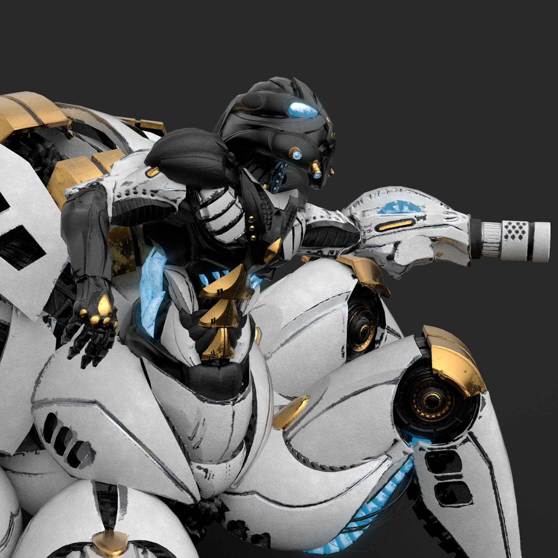 ArtStation - Spider robot