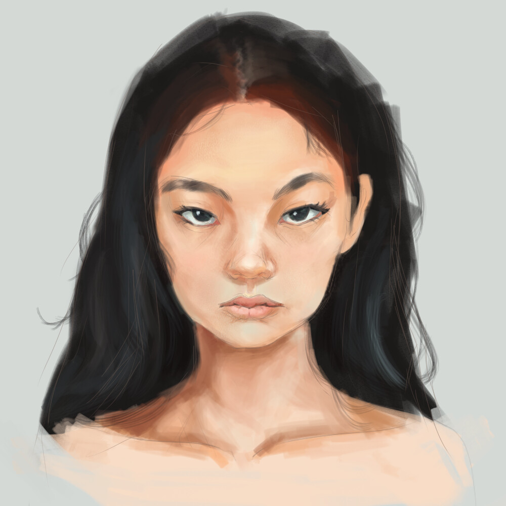 ArtStation - Portrait Study 1