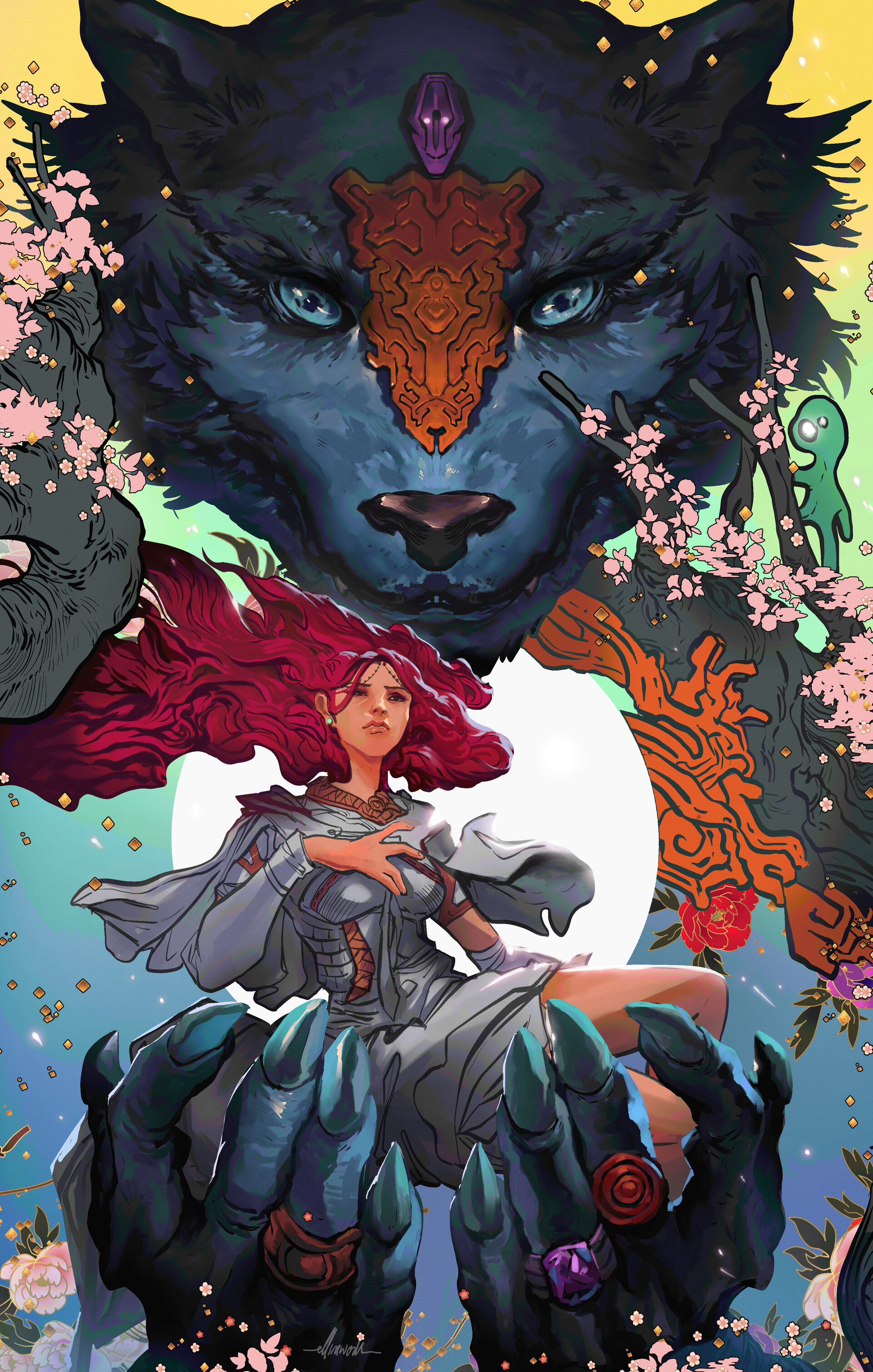 ArtStation - The Red Riding Hood II