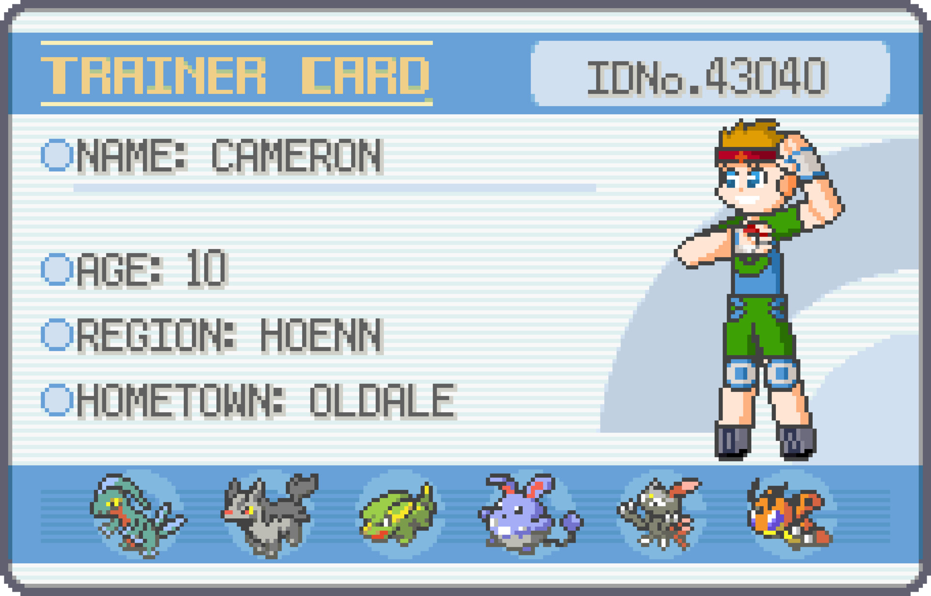 ArtStation - Pokemon Trainer Cameron