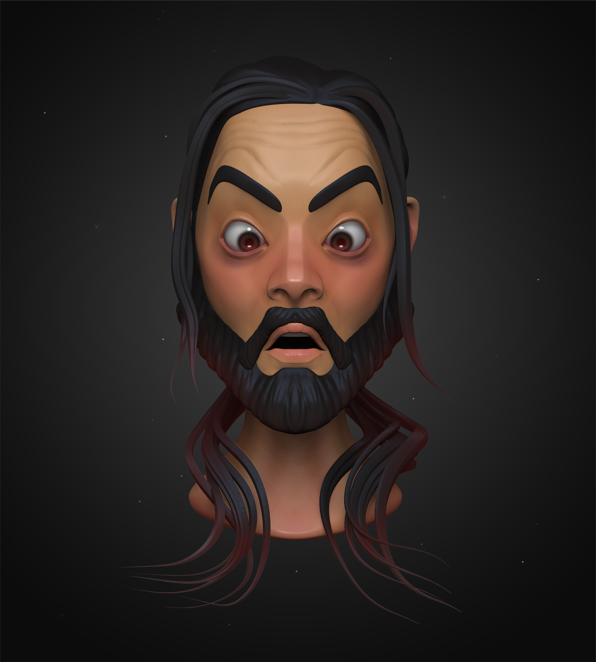ArtStation - Shocked pirate