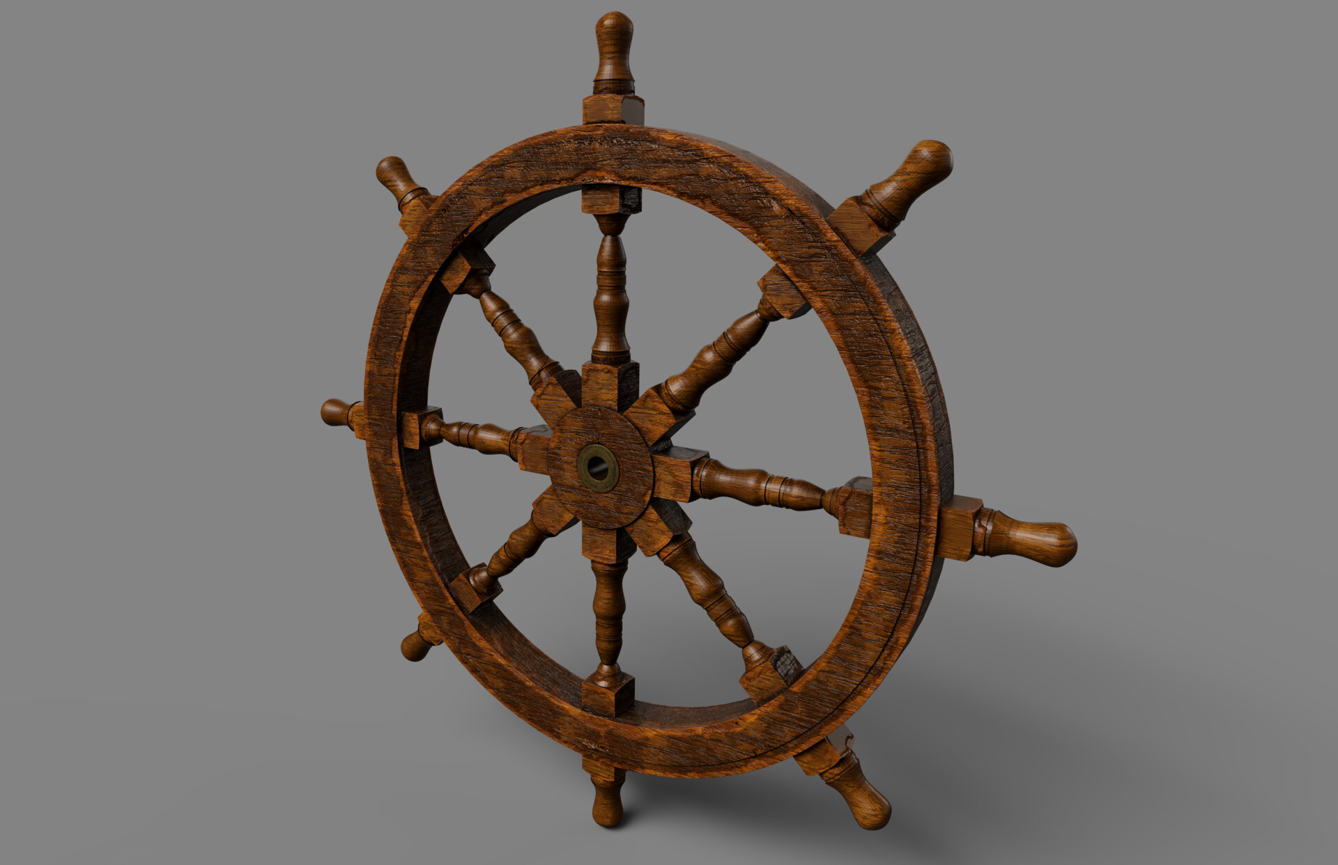 ArtStation - Ship Wheel