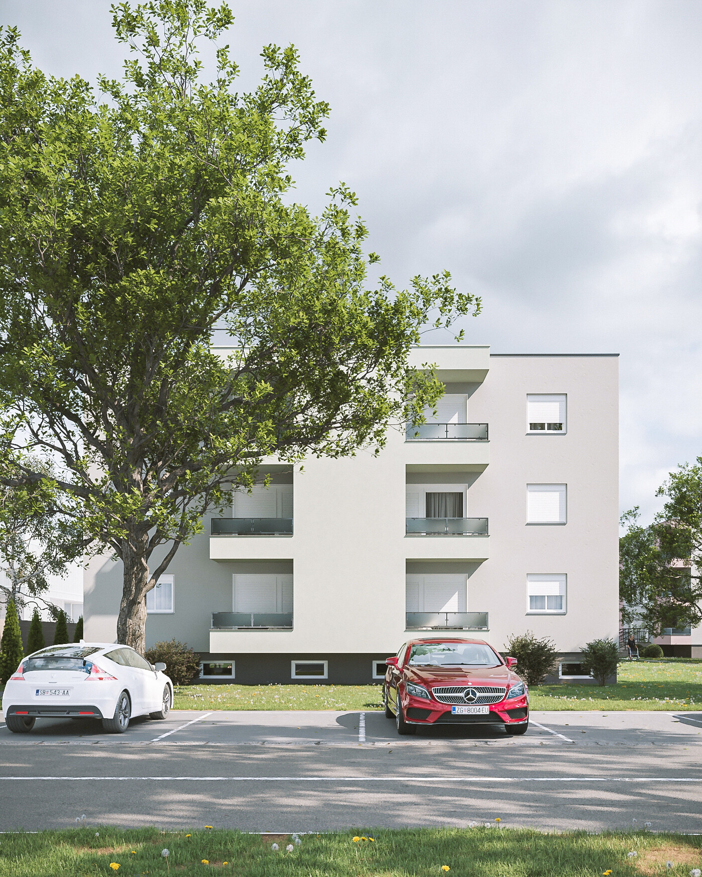 ArtStation - Residential Building [CGI]