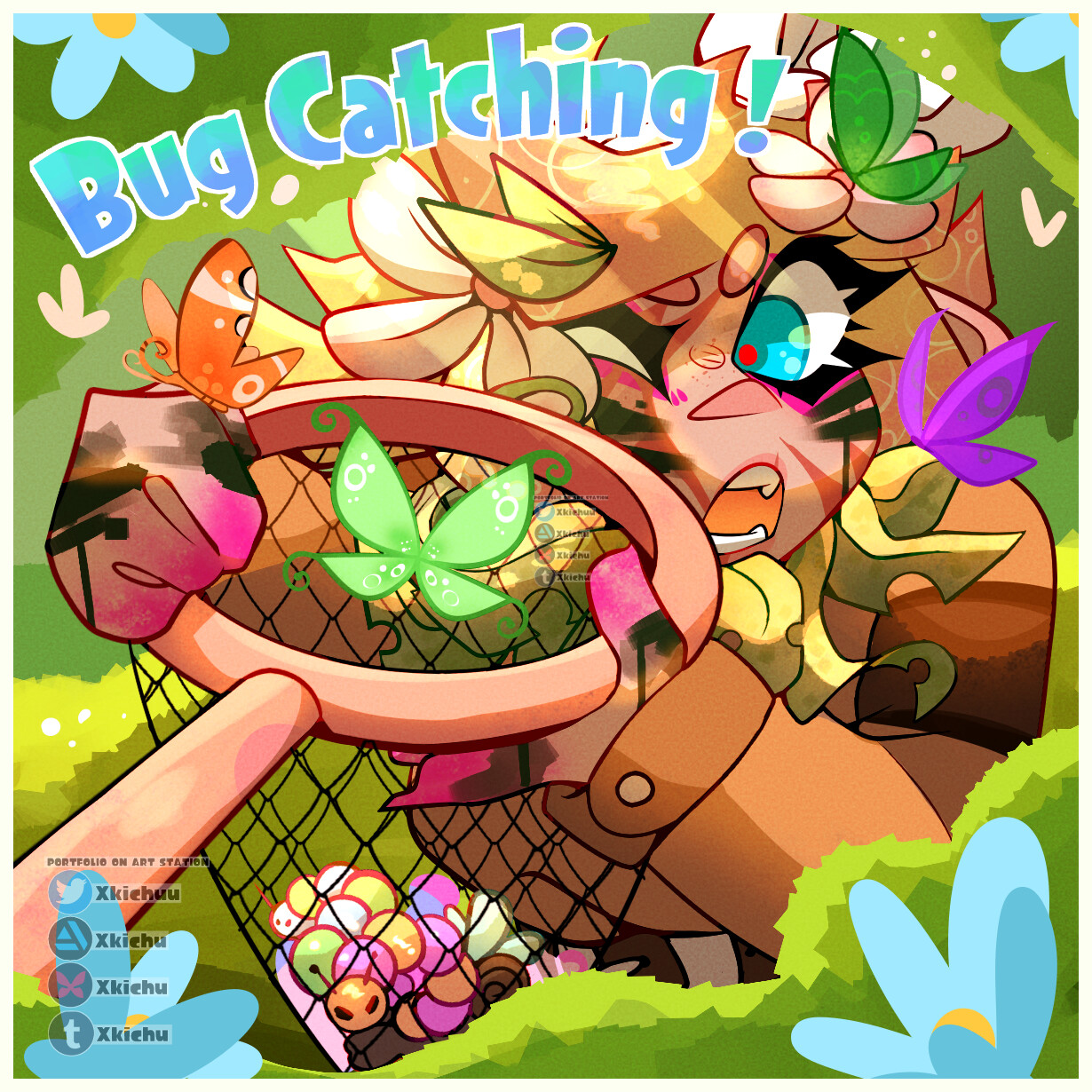 ArtStation - ˗ˏˋTeam Bug Catching!´ˎ˗