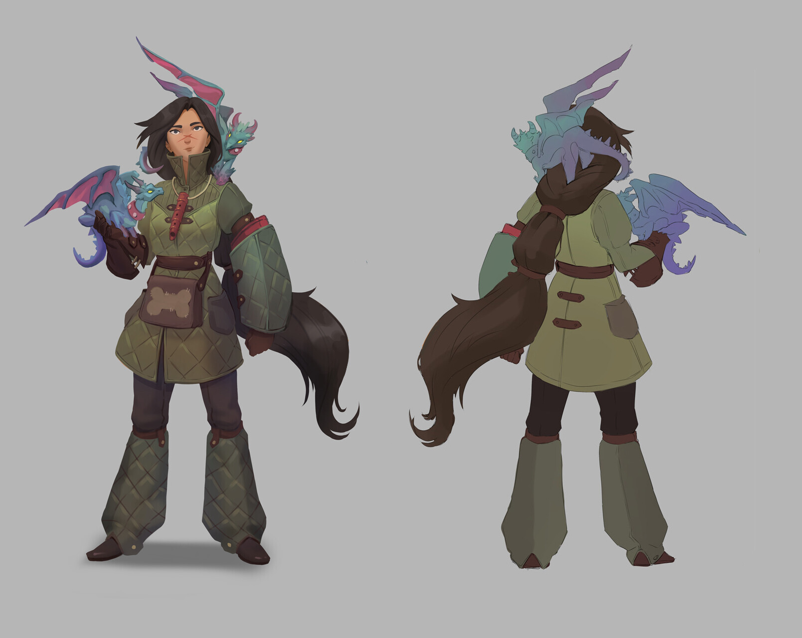 ArtStation - Dragon trainer