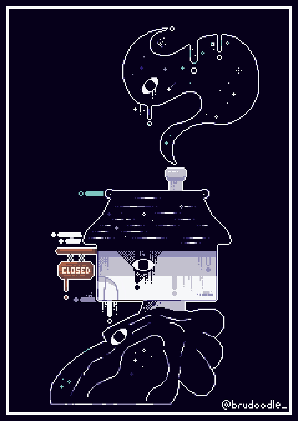 ArtStation - Night - Pixel Art