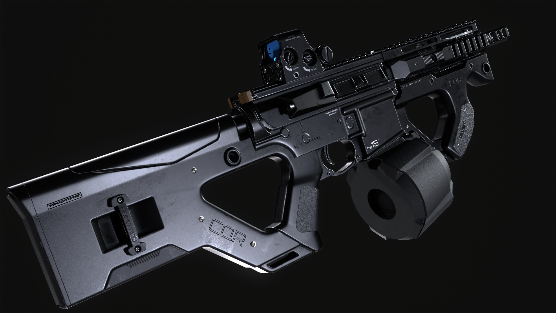 ArtStation - CQR AR15