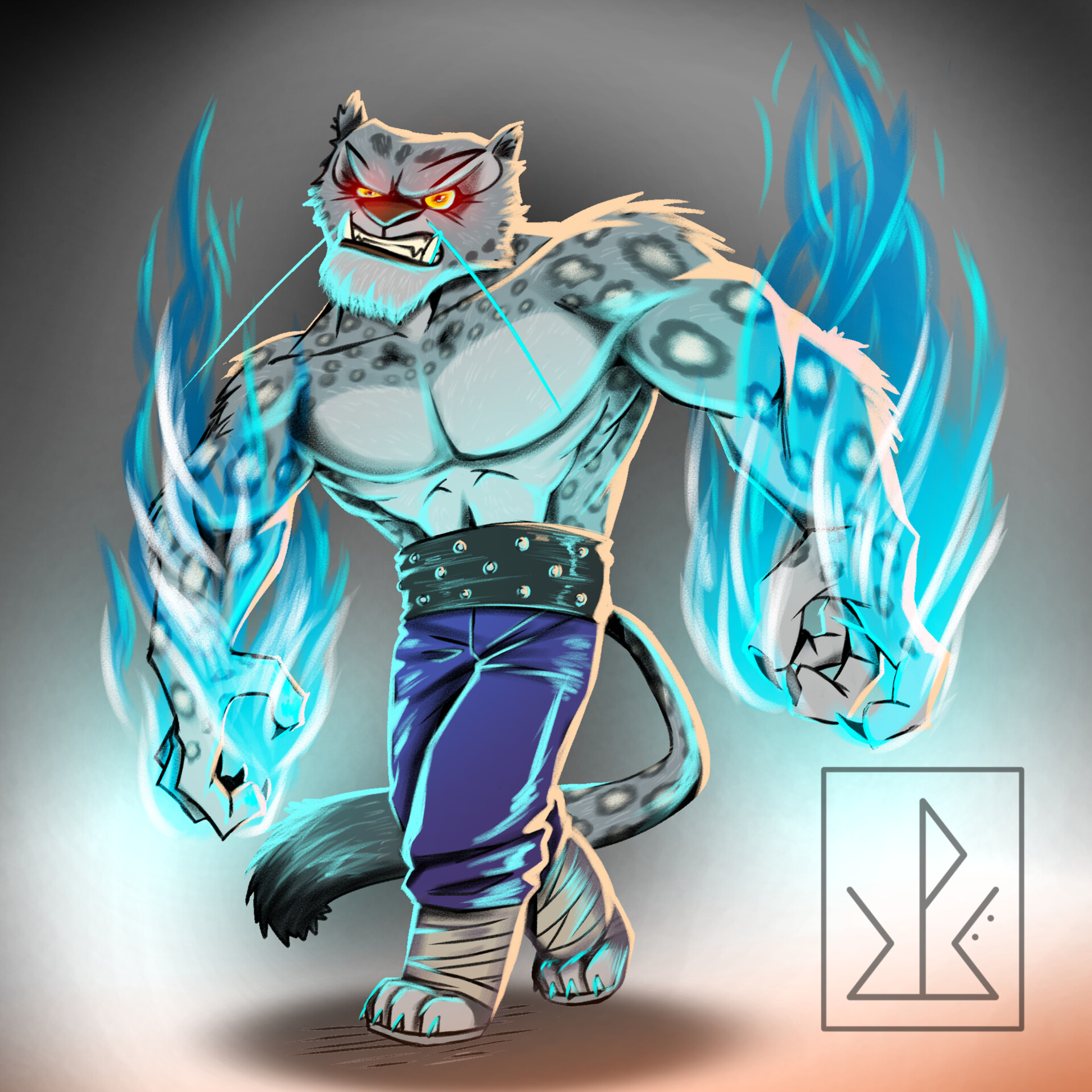 ArtStation - Fanart Tai Lung - A thousand guards, one prisoner