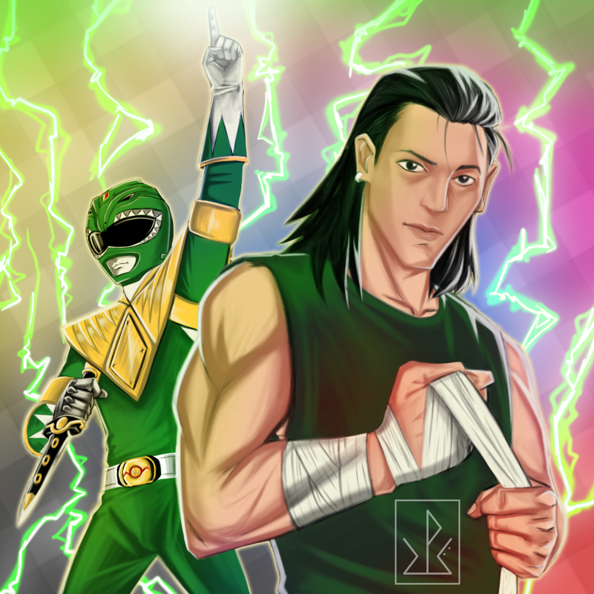 Tommy Power Ranger Green