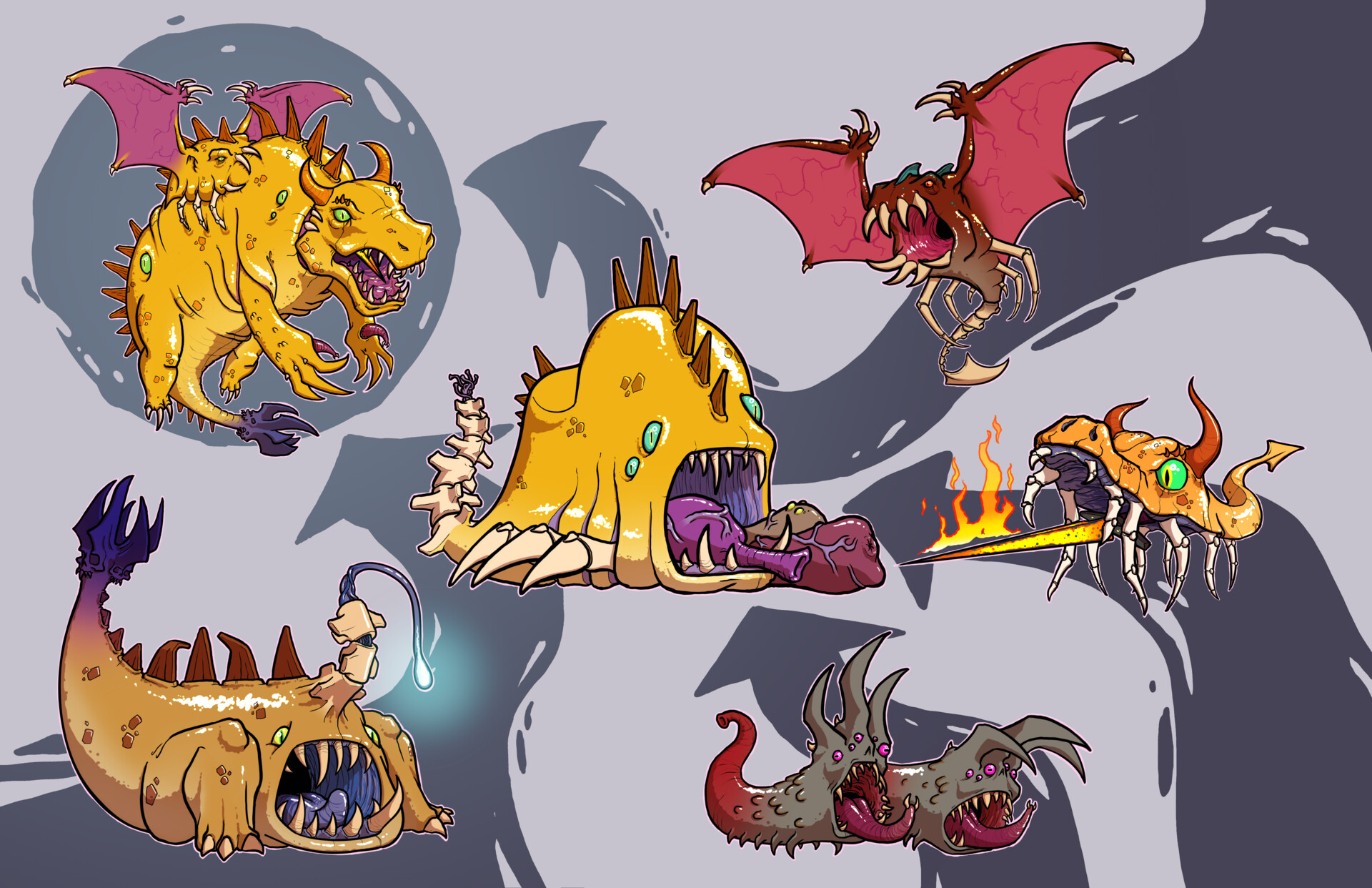 ArtStation - Robert G. Reeve's Mimic Booklet Illustration