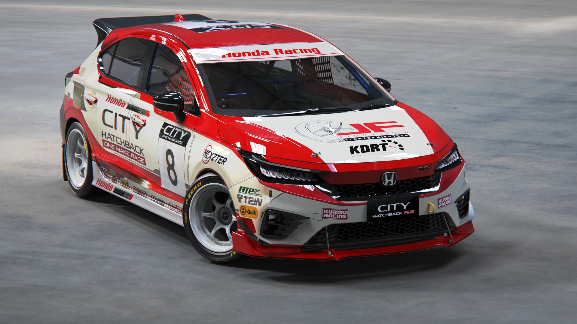 ArtStation - JGTC Race Honda City Hatchback